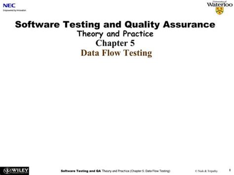 Data Flow Testing In Software Testing Jntua Pdf Databases