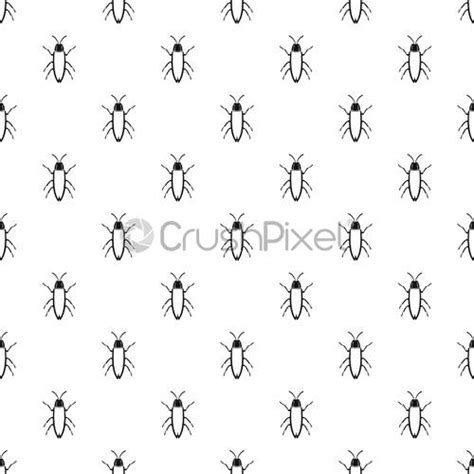 Cockroach Pattern Vector Stock Vector 4023398 Crushpixel