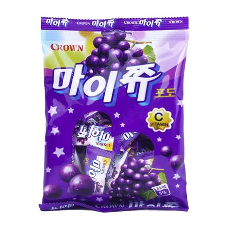도매콜 ★크라운 마이쮸 포도 필로우 92g