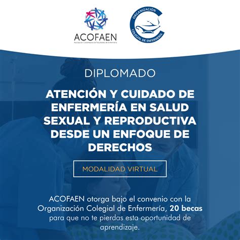 Diplomado Atención Y Cuidado De Enfermería En Salud Sexual Y