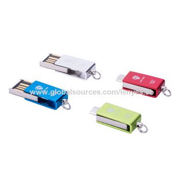 Buy Wholesale China Lenyes 64gb Otg Usb Flash Drive For Android Metal Design With Distinctive