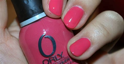 Peaches And Pinks Notd And Review Orly Two Hour Lunch