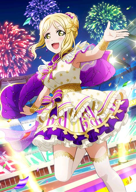 【シャイニースマッシュ】小原鞠莉 ラブライブ！スクフェス カードdb