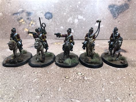 Kitbashed Some Rough Riders For My Mordian Iron Guard R Warhammer40k