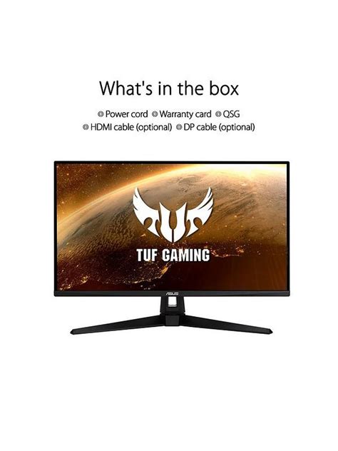 Asus Tuf Gaming Vg289q1a 4k 28in Gaming Monitor Uhd 4k 3840x2160