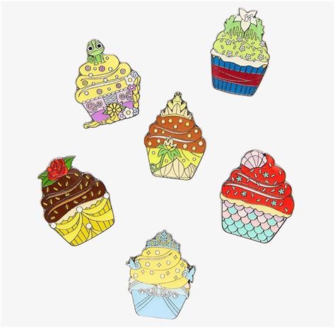 Disney Princess Cupcake Blind Box Pins At Hot Topic Artofit