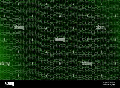 Binary Code As Digital Technology Background 3D Rendering Stock Photo