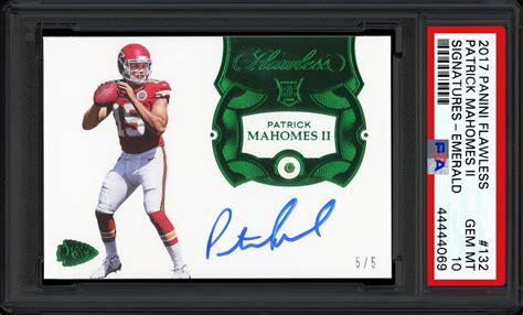 Football Cards 2017 Panini Flawless Psa Cardfacts®