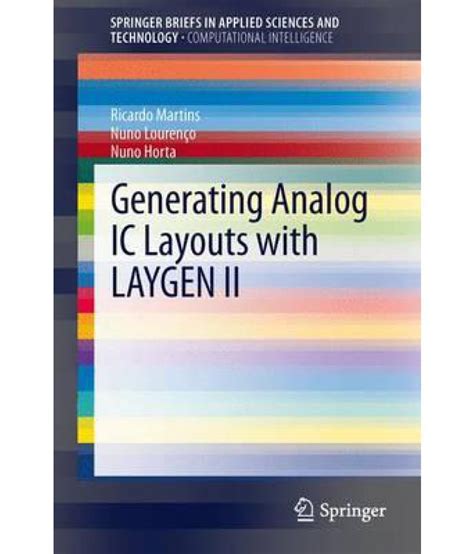 Generating Analog Ic Layouts With Laygen Ii Ebook Alletext