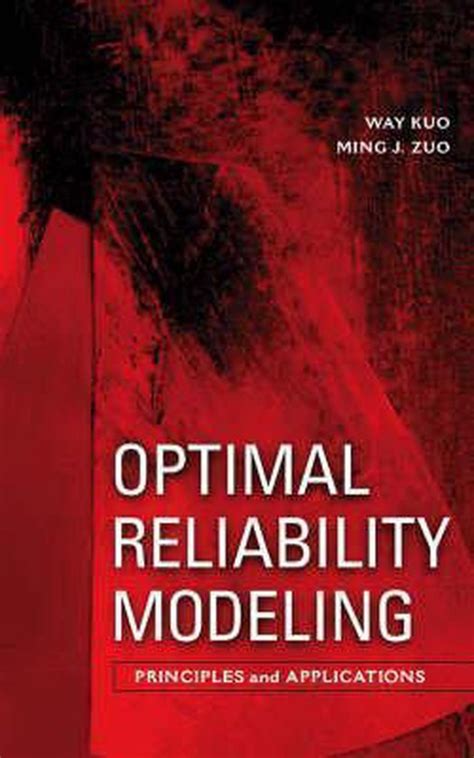 Optimal Reliability Modeling Way Kuo 9780471397618 Boeken