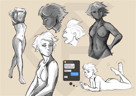 Kriim 0 3 On Twitter Frankie Naked Study Arts Fnaf