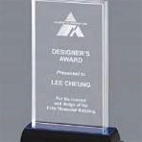 Engraved Glass Trophy At Rs 250piece Glass Trophy In Guwahati Id