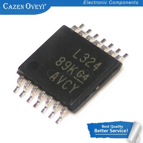 10 Pcs Lot Lm324pwr L324a Lm324 L324 Tssop14 Baru Asli Dalam Stok