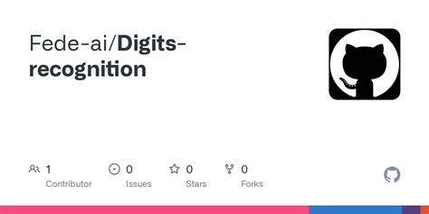 GitHub Fede Ai Digits Recognition