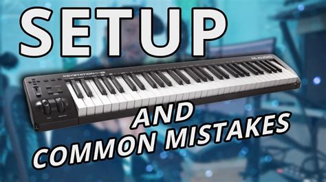 MIDI Keyboard Setup And Common Mistakes Keystation61 Into Reaper
