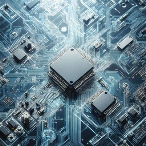 Premium Ai Image Electronic Circuit Board With Processor