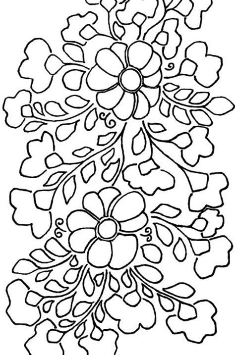 Mexican Flowers Coloring Pages Coloring Pages