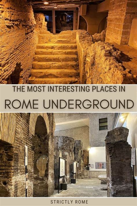 The Best Places To Visit In Rome Underground Rome Travel Guide Italy