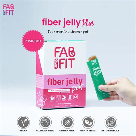 Fiber Jelly Plus By Fab And Fit Slimming Jelly Lazada Ph