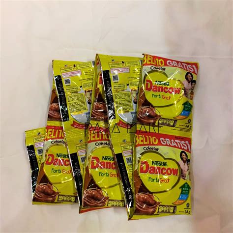 Jual Susu Dancow Fortigro Coklat Renceng Isi 10 Sachet X 38 Gram