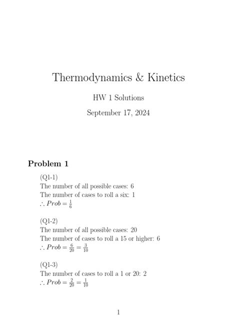 Hw1 Solution Pdf