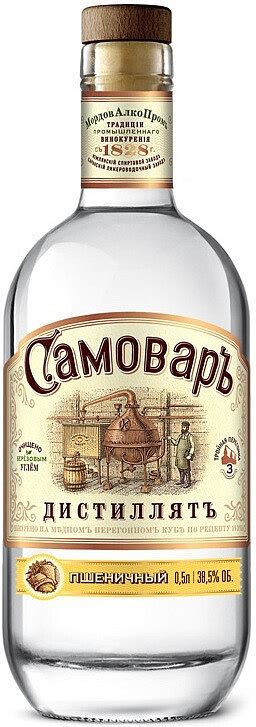 Купить Водка "Самовар" Пшеничный, 0.5 л - "Samovar" Wheat, 500 мл