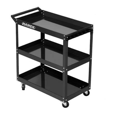 Количка за инструменти с три рафта Hawek