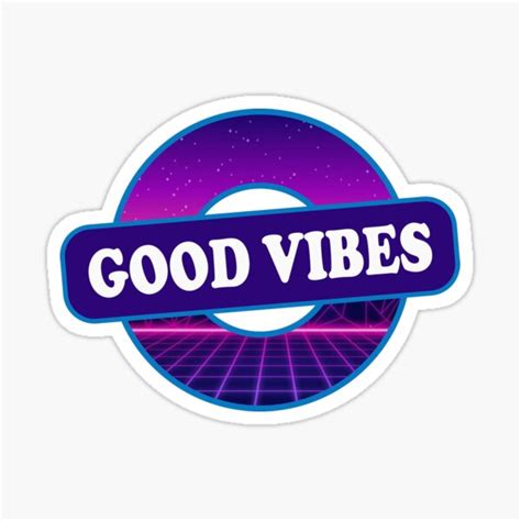 Good Vibes Sticker For Sale By Vienna15 Redbubble