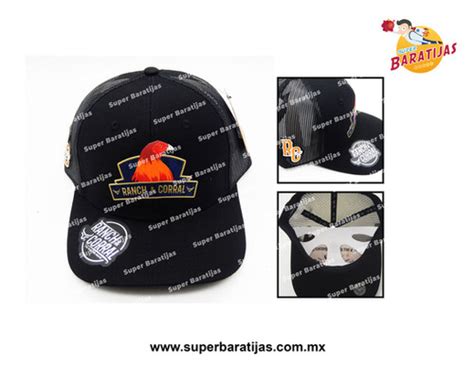 4a6 Gorra Gallo Negro Negro Negro Ranch And Corral Super Baratijas