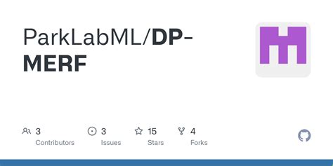 Github Parklabmldp Merf