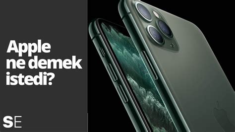Apple ne demek istedi iPhone Pro Max ile neler değişti YouTube