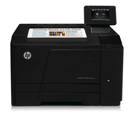 Hp Laserjet Pro 200 Color M251nw лазерный принтер картриджи