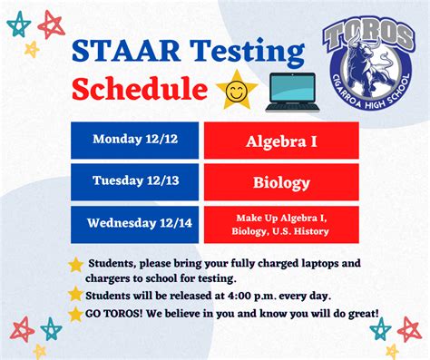 Staar Testing Dates 2025 High School Dru Wenonah