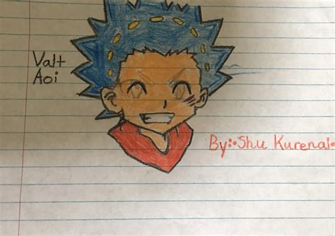 My Drawing Of Valt Aoi Beyblade Burst Amino