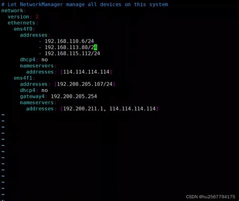 Ubuntu2004设置虚拟ipubuntu系统配置虚拟ip Csdn博客