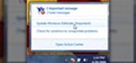 How To Use The Action Center To Eliminate Unwanted Pop Ups In Windows 7
