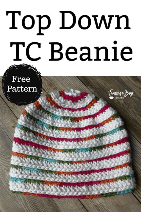 Top Down Crochet Beanie Free Pattern Artofit