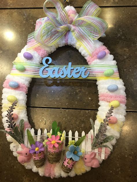 Easy Diy Dollar Tree Easter Bunny Wreath Artofit