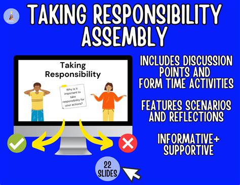 Taking Responsibility Assembly Ks3ks4 Form Time Activities