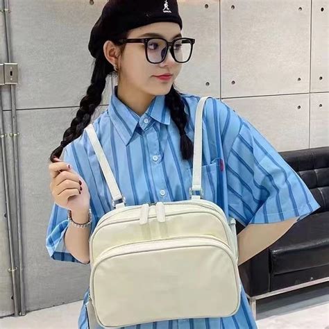 Jennie同款包包女2024新款小众双肩包可爱百搭休闲黑色高级小背包 阿里巴巴