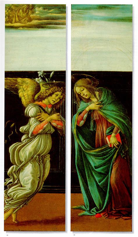 Благовещение — Сандро Боттичелли [sandro Botticelli]