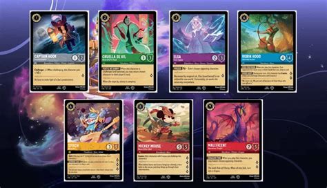 Disney Lorcana Trading Card Game Makes Its Debut At D23