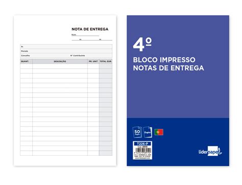 Sumipal Suministros S L TALONARIO LIDERPAPEL ENTREGAS CUARTO 226