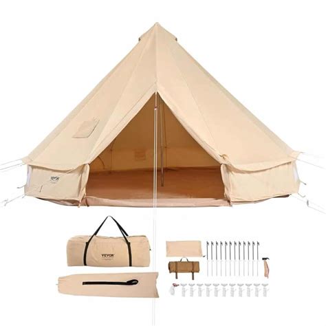 Testez Le Confort Glamping Découvrez La Tente Cloche Vevor 4 M Pour