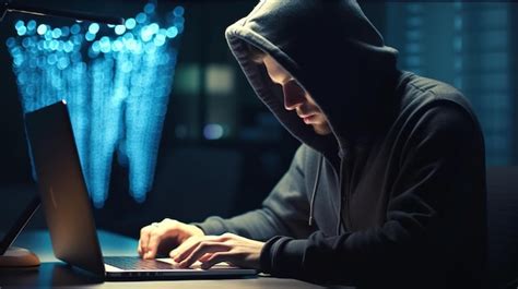 Premium Ai Image Hacker Hacking Computer Hacker Hacker Greyhat Hacker