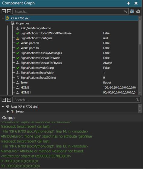 Setting New Home Position With Python Python Programming Visual Components The Simulation