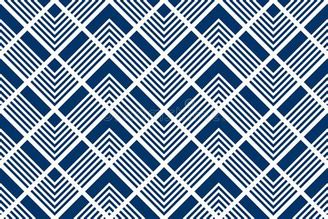 Seamless Geometric Zig Zag Pattern Abstract Textured Background Stock Illustration