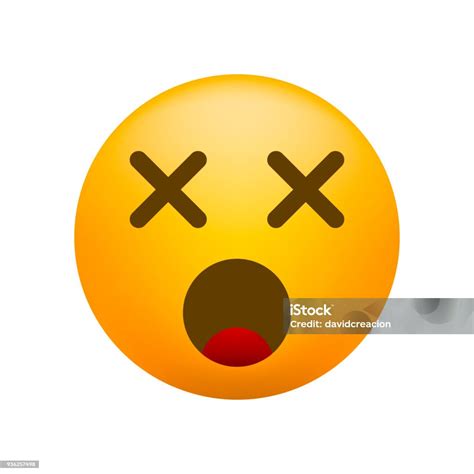 흰색 바탕에 귀여운 코 이모티콘입니다 격리 된 벡터 일러스트 레이 션 이모티콘에 대한 스톡 벡터 아트 및 기타 이미지