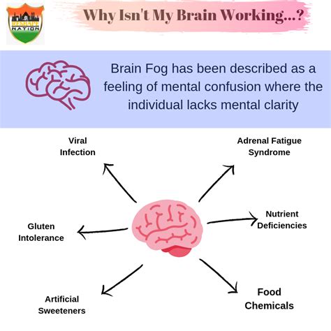 Brain Fog Mental Confusion Fatigue Syndrome Adrenal Fatigue Brain