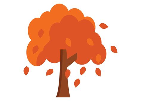 Autumn Tree Icon Clipart Design Template Isolated 22781492 Vector Art